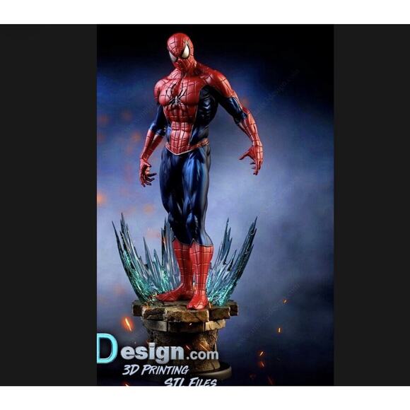 Unbranded | Other | Spiderman Resin 6 Scale Completed Model Kit 12 In ...